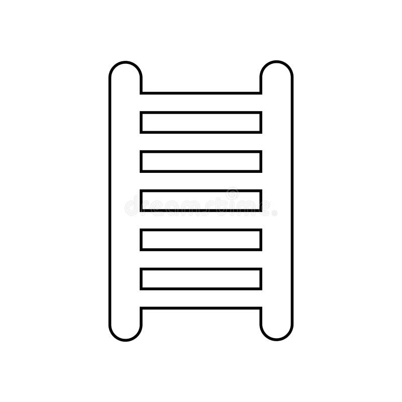 Ladder Icon. Element of Constraction Tools for Mobile Concept and Web ...