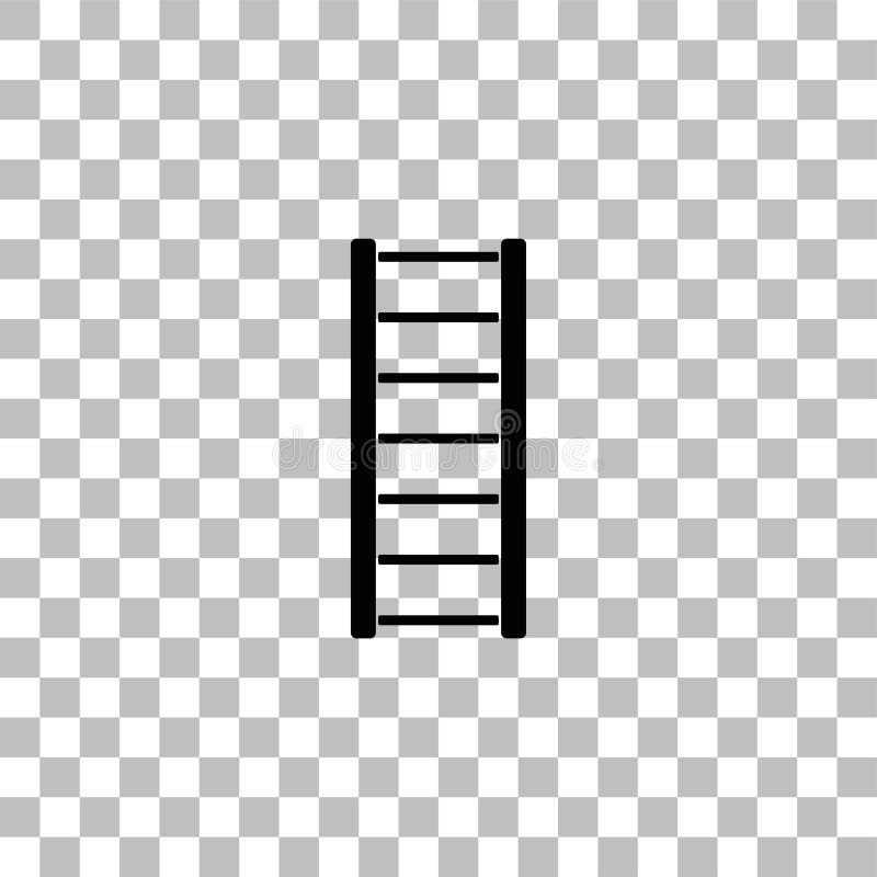 Ladder icon flat stock vector. Illustration of improvement - 149207278