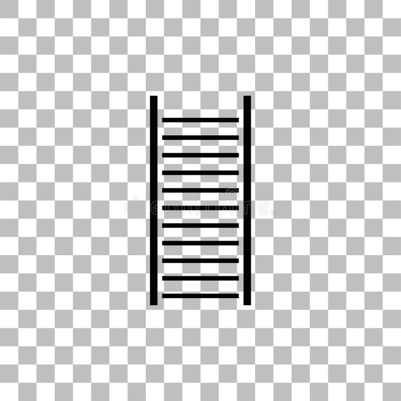 Ladder Concept Vector Linear Icon Isolated on Transparent Background ...