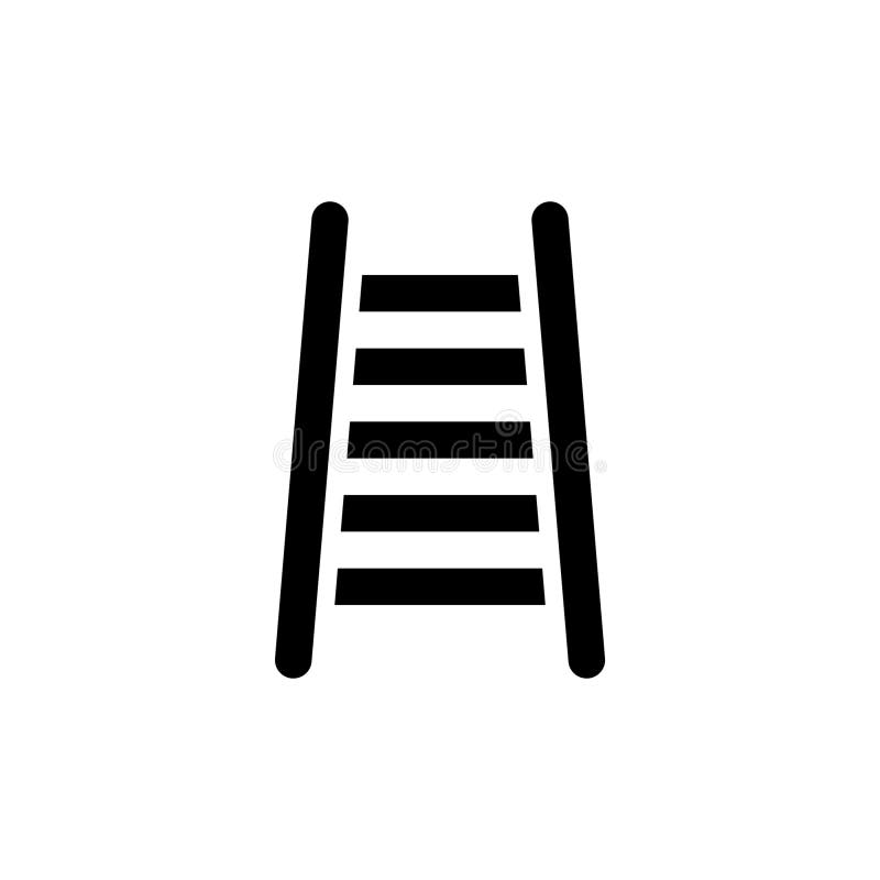 Ladder Icon Vector Design Element Logo Template Stock Vector ...