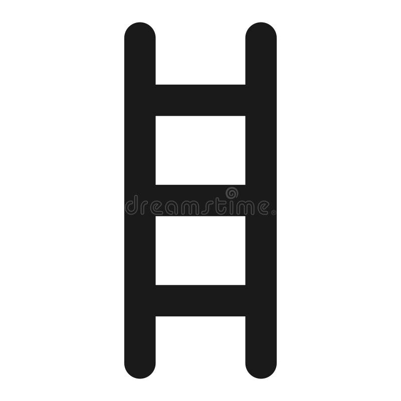 Ladder icon vector stock illustration. Illustration of isolated - 286921086