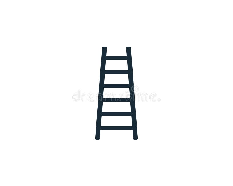 Ladder Icon Vector Logo Template Illustration Design Stock Vector ...