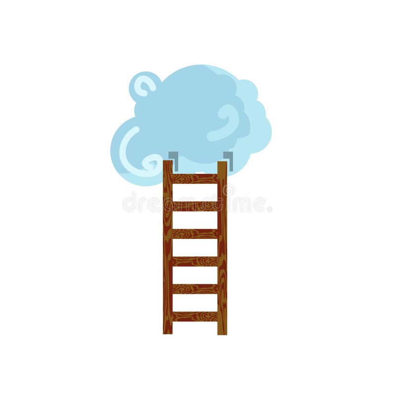 Ladder Icon Vector Sign and Symbol Isolated on White Background, Ladder ...