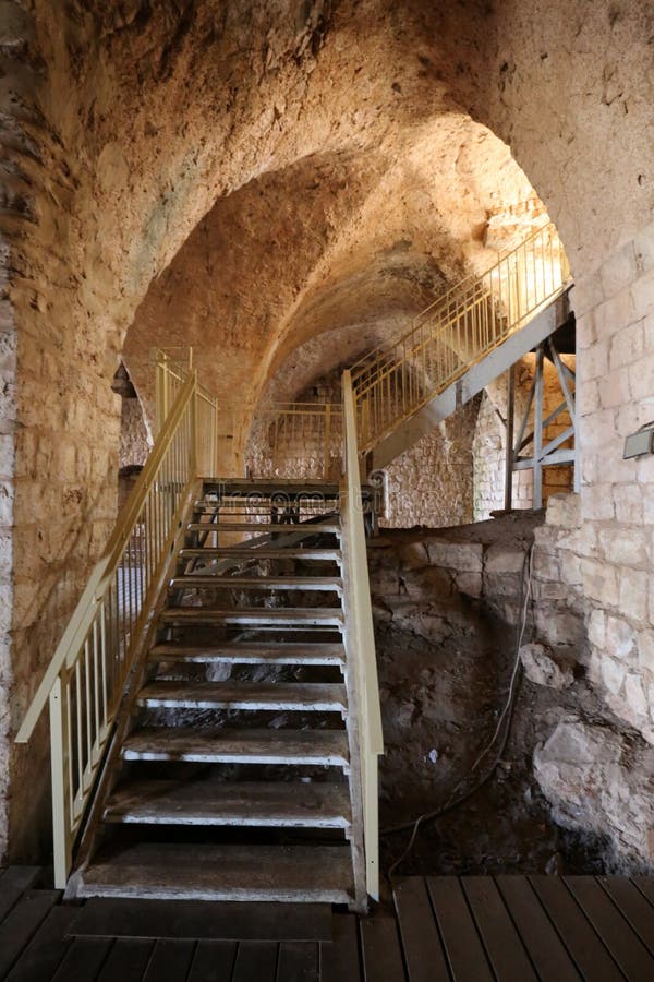 Ladder for Lifting Up and Down Stock Image - Image of summer, building ...