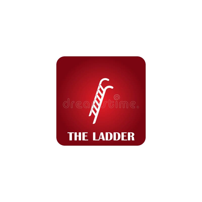 Ladder logo stock vector. Illustration of isolated, resource - 206668101