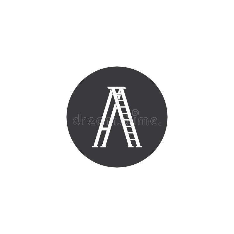 Ladder logo stock vector. Illustration of utility, resource - 206668103