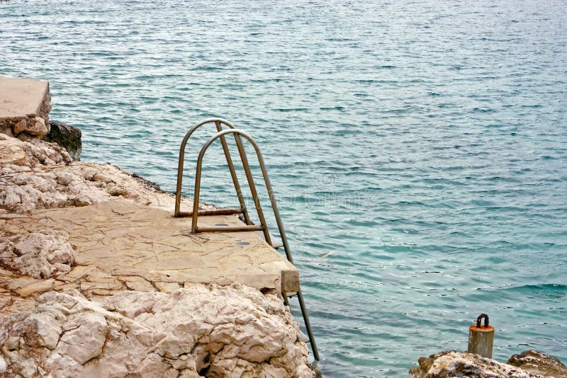 Ladder stock photo. Image of stairway, mediterranean - 36827026