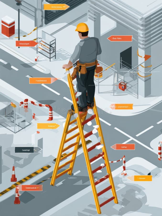 Infographic Showing Construction Visuals Stock Photos - Free & Royalty ...