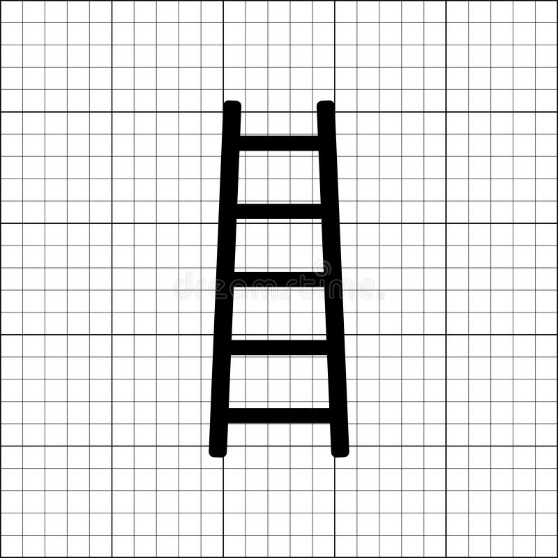 Ladder and scale paper stock vector. Illustration of craft - 181368073