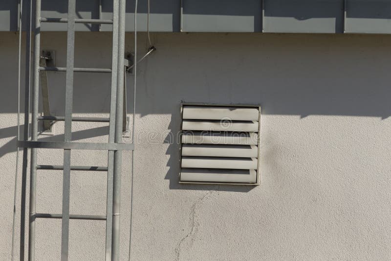 Sturdy Ladder Securely Attached Side Tall Building Stock Photos - Free ...