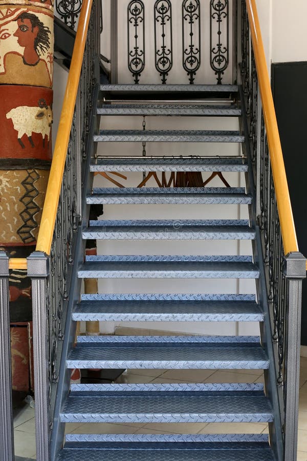 The Ladder Serves To Climb Up and Down Stock Photo - Image of series ...