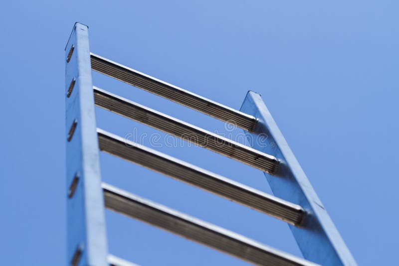 Ladder and sky stock photo. Image of reach, ladder, property - 69294124