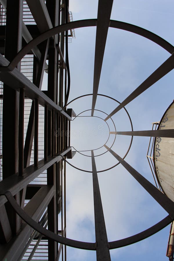 Ladder Sky Perspective stock photo. Image of looking - 96587322