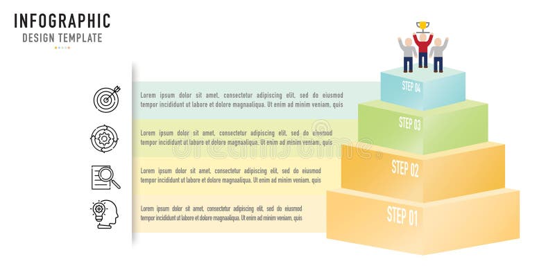 Ladder Infographic Stock Illustrations – 3,376 Ladder Infographic Stock ...