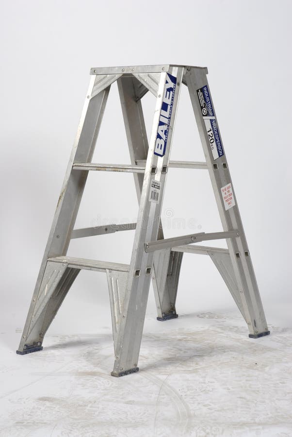 Ladder - Step stock photo. Image of reach, equipment, building - 4811630