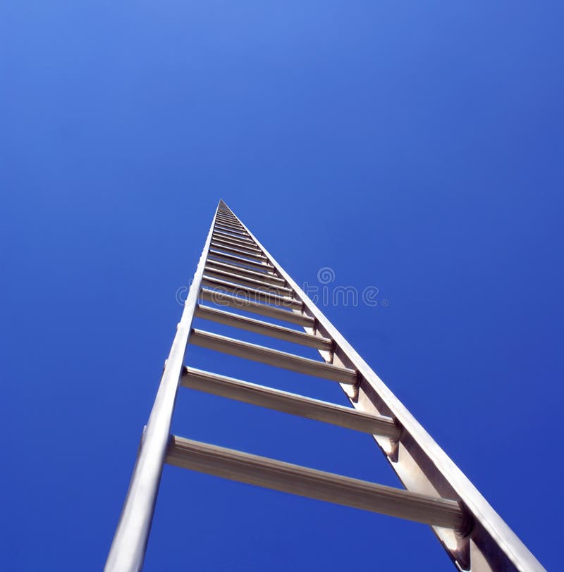 Ladder to the sky stock photo. Image of ladder, start - 1455496