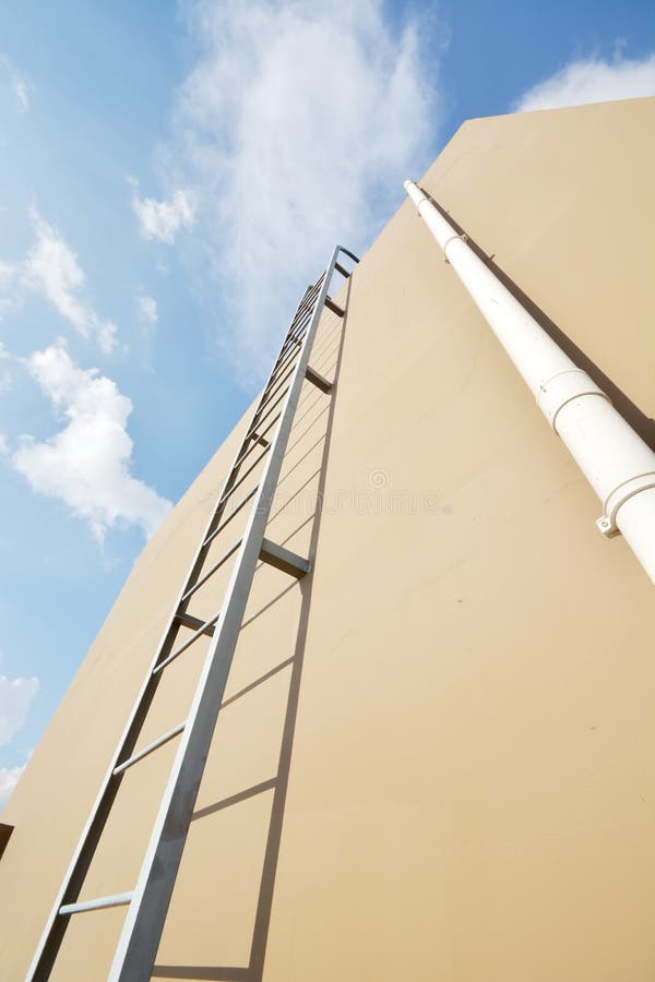 Ladder to sky stock photo. Image of corporate, design - 68914602