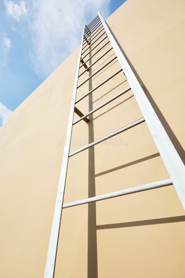 Ladder to sky stock image. Image of opportunity, design - 68915185