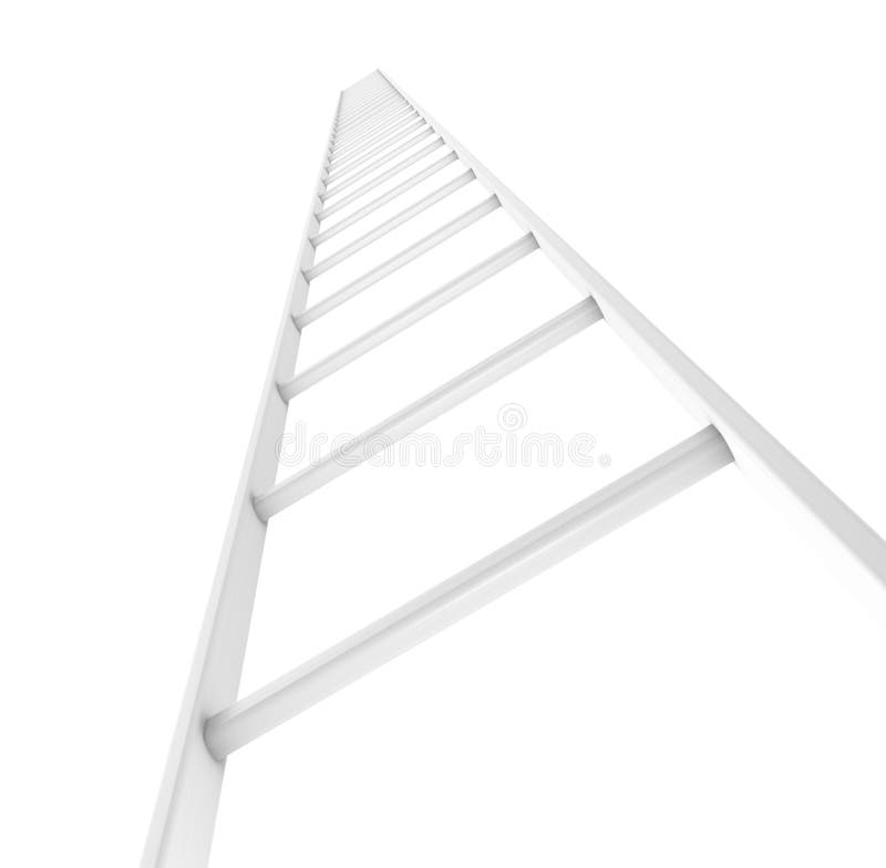 Ladder to the Sky stock illustration. Illustration of isolated - 49347953
