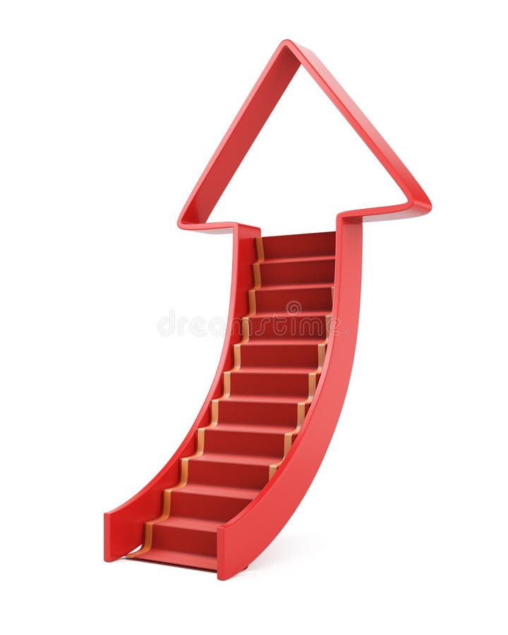 Ladder up stock illustration. Illustration of business - 51957098