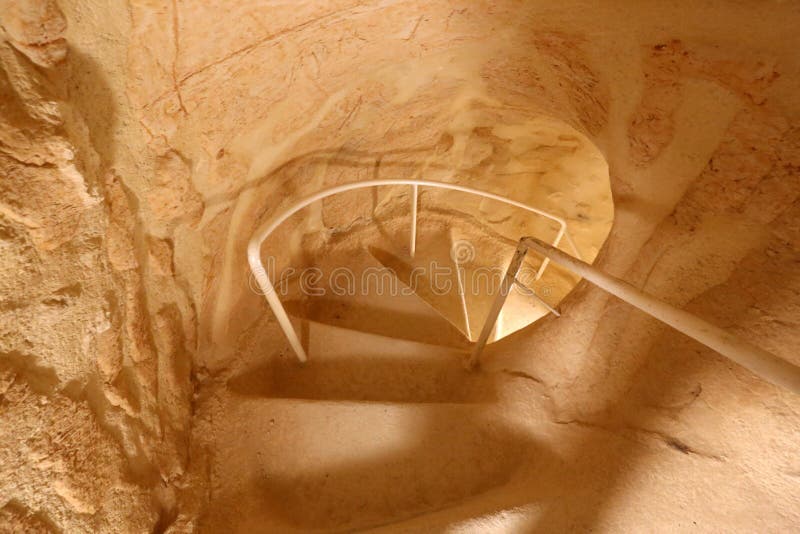 Ladder up and down stock image. Image of descent, geometry - 135760877