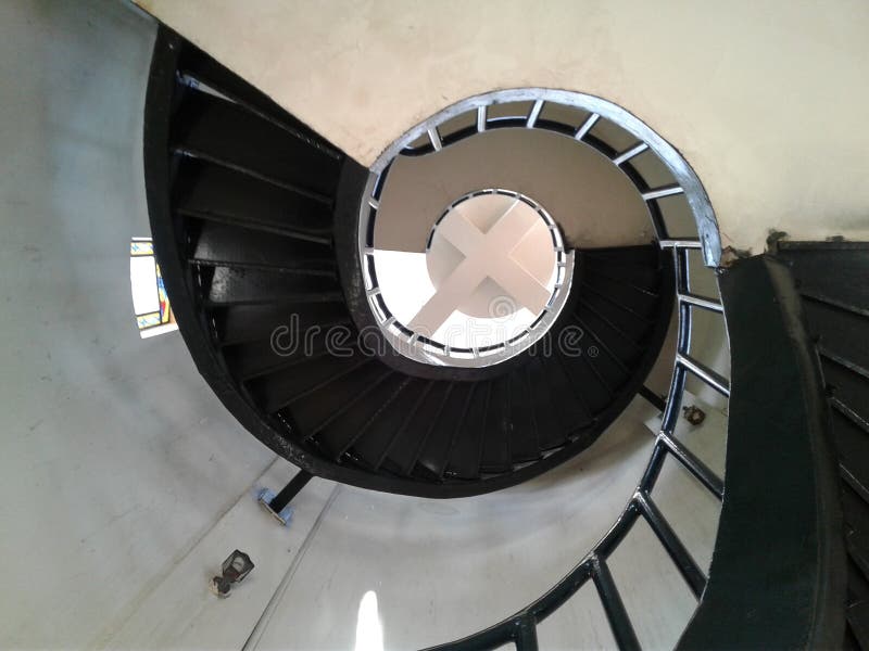 Ladder up or down stock image. Image of staircase, lighthouse - 93038631