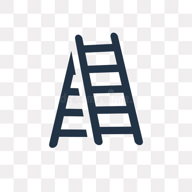 Ladder Transparent Background Stock Illustrations – 950 Ladder ...