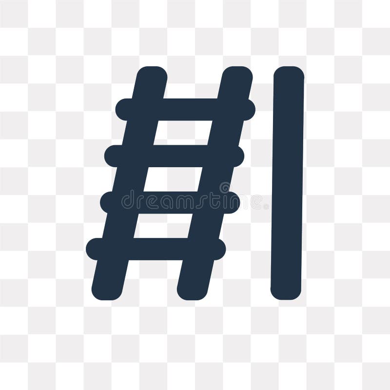 Ladder Transparent Background Stock Illustrations – 950 Ladder ...