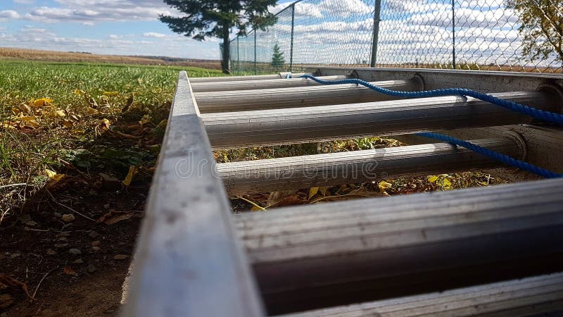 Ladder view stock photo. Image of level, view, ground - 128873292