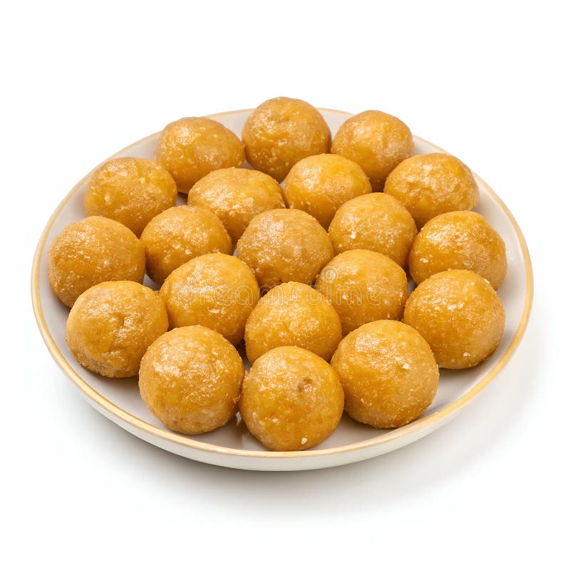 Laddoo Plate stock illustration. Illustration of food - 357245778