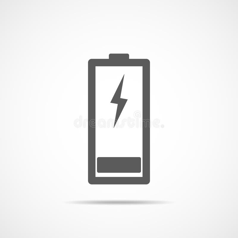 Batterij Het Laden Pictogrammen Vector Illustratie Stock Illustratie ...
