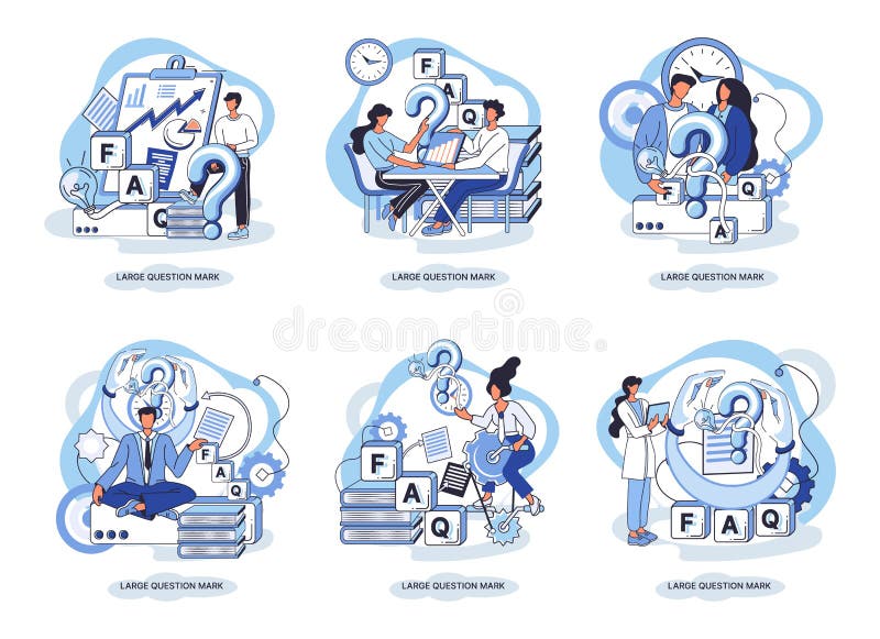 Ladge Question Mark. Problem and Solution Concept Metaphor. Ask ...