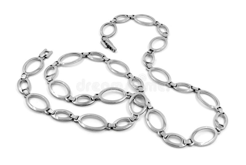 Ladies chain stock image. Image of luxury, steel, high - 87718931