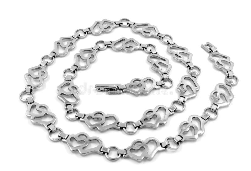 Ladies chain stock image. Image of luxury, steel, high - 87718931