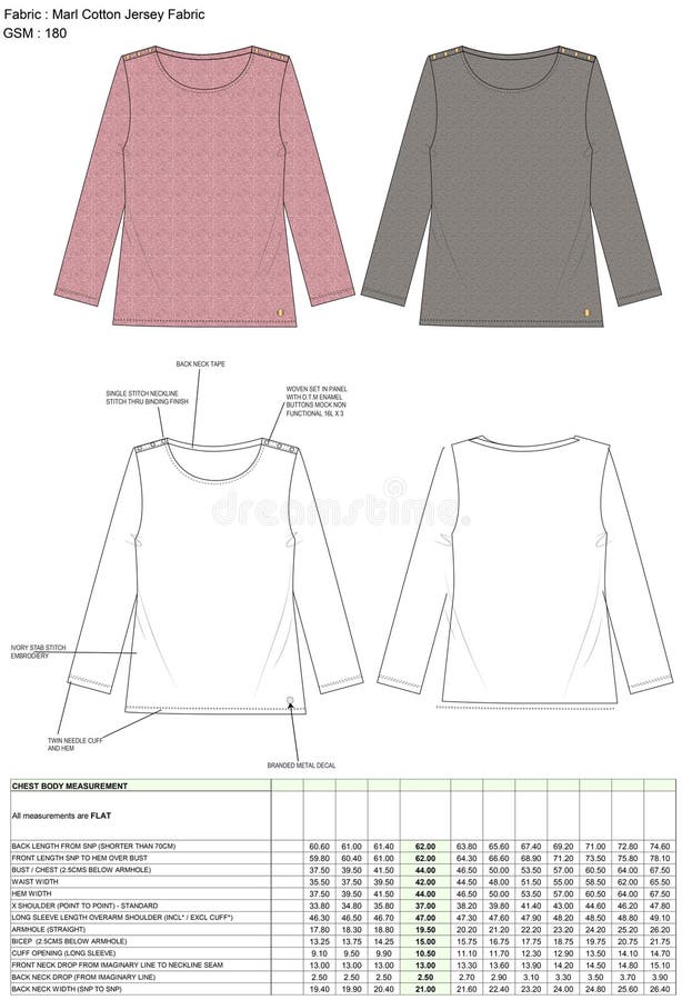 Shirt Techpack Stock Illustrations – 5 Shirt Techpack Stock ...