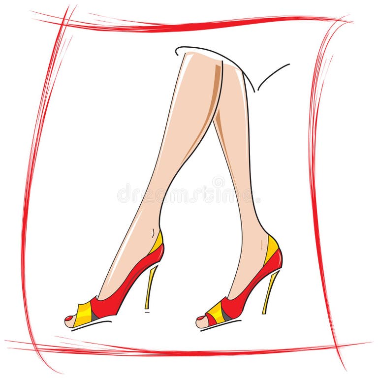 Ladies Legs Stock Illustrations – 551 Ladies Legs Stock Illustrations ...