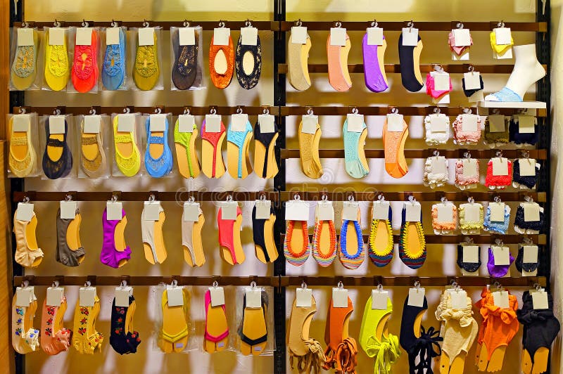 Ladies socks and sockettes stock photo. Image of vogue - 32597274