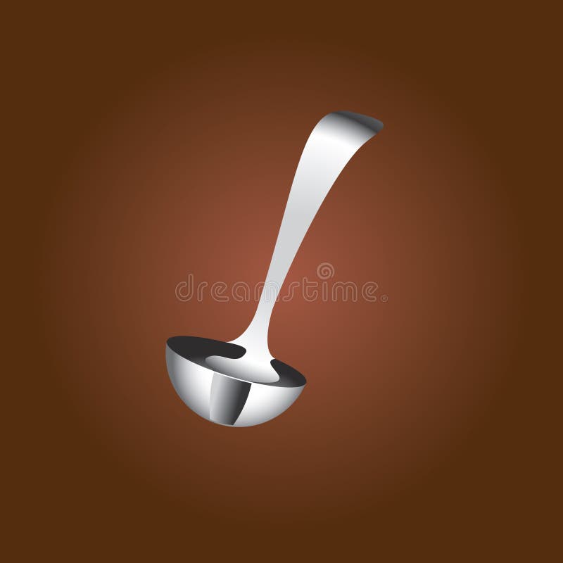 Ladle. Vector Illustration Decorative Design Stock Vector ...