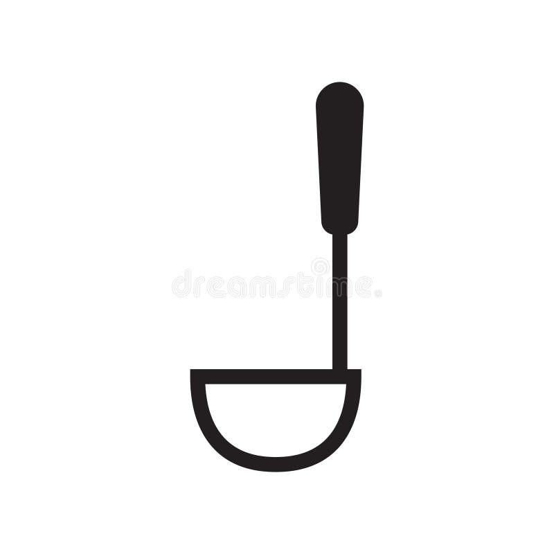 Ladle. Vector Illustration Decorative Design Stock Vector ...