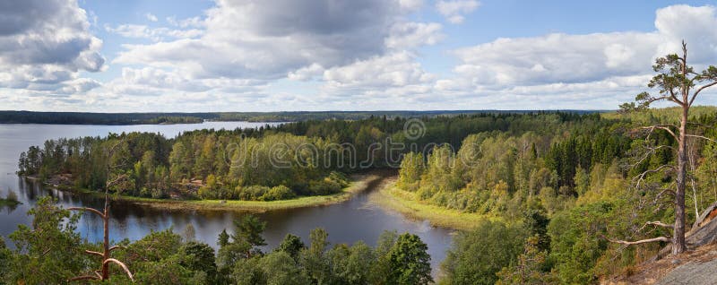 Ladoga islands stock image. Image of water, cloud, travel - 16177449