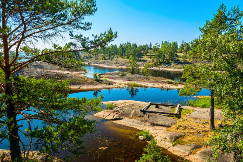 Ladoga lake stock photo. Image of horizon, beautiful - 37609192