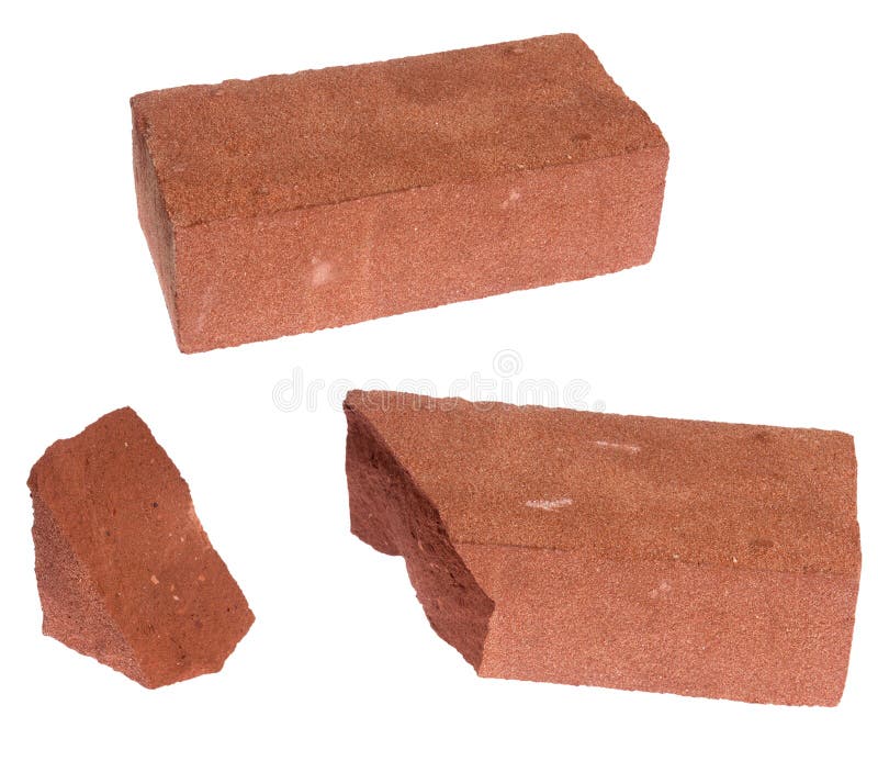 Ladrillo (roto) foto de archivo. Imagen de ladrillo, concreto - 25088004