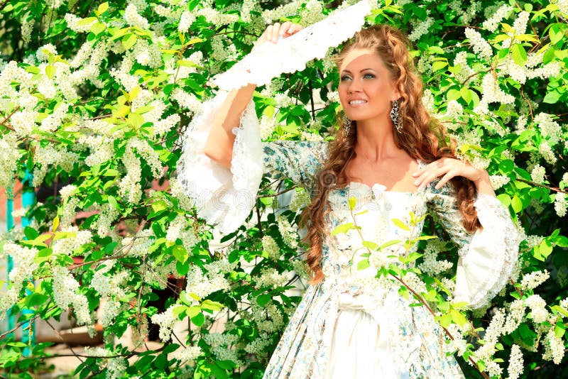 Lady stock image. Image of adult, hair, girl, charming - 19543339