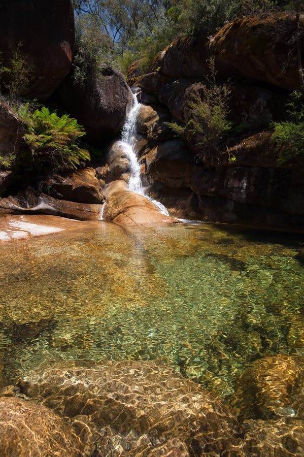 Lady Bath Falls - Mt Buffalo Stock Image - Image of buffalo, waterfall ...