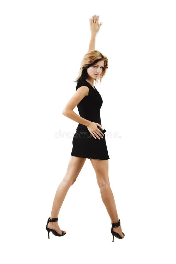 Girl With Guy Leaning Over