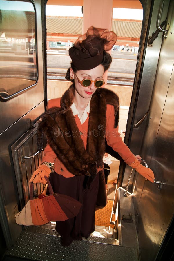 People Boarding Amtrak Train Editorial Stock Photo - Image of ...