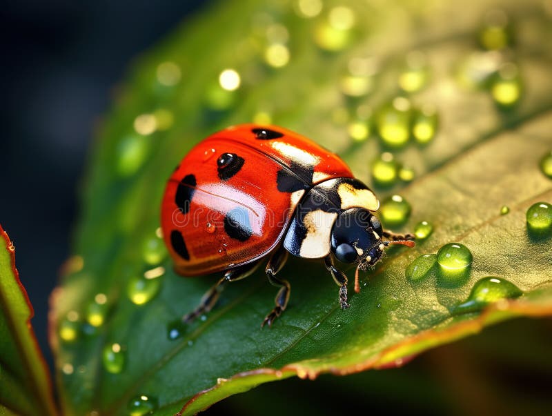 Lady Bug stock illustration. Illustration of insect - 294985571
