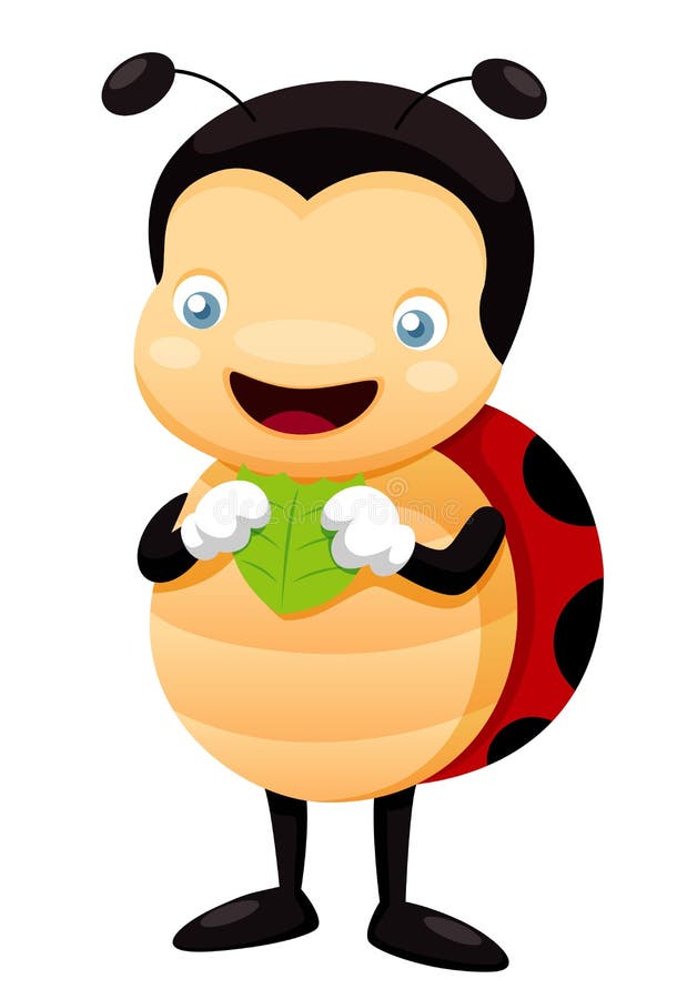 Cartoon Lady bug stock vector. Illustration of character - 29200006