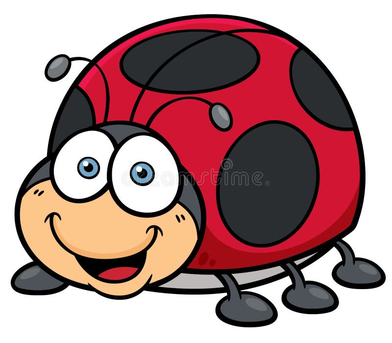 Lady Bug Cartoon Stock Vector Illustration Of Cute Coccinellidae 28115628
