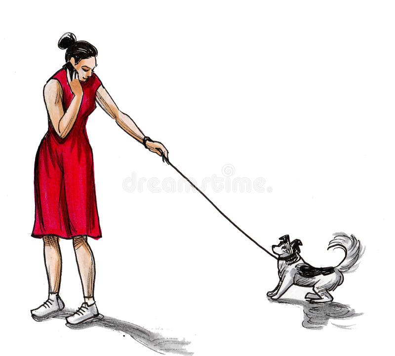 Lady Dog Stock Illustrations – 4,400 Lady Dog Stock Illustrations ...